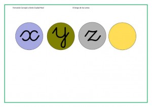 Lectoescritura infantil y primaria El bingo de la letra N -Orientacion ...