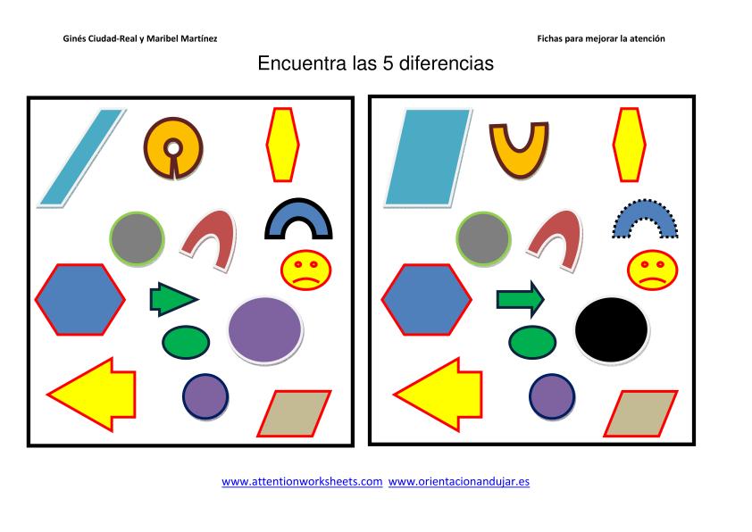 diferencias entre conjuntos formas tamaño y colores IMEGENES_14 ...