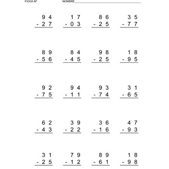 restas_2_cifras_sin_llevada - Orientación Andújar - Recursos Educativos
