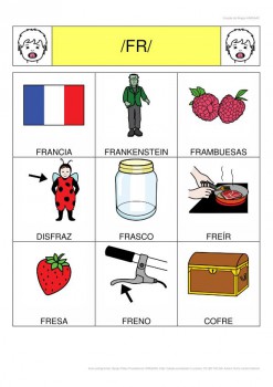 Rotacismo El bingo de la letra R