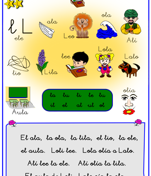 lectura-L-color - Orientación Andújar - Recursos Educativos