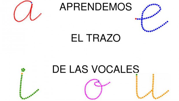 motricidad con vocales portada - Orientación Andújar - Recursos Educativos