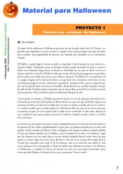 Recopilatorio de materiales Halloween Infantil y Primaria II. Fichas ...