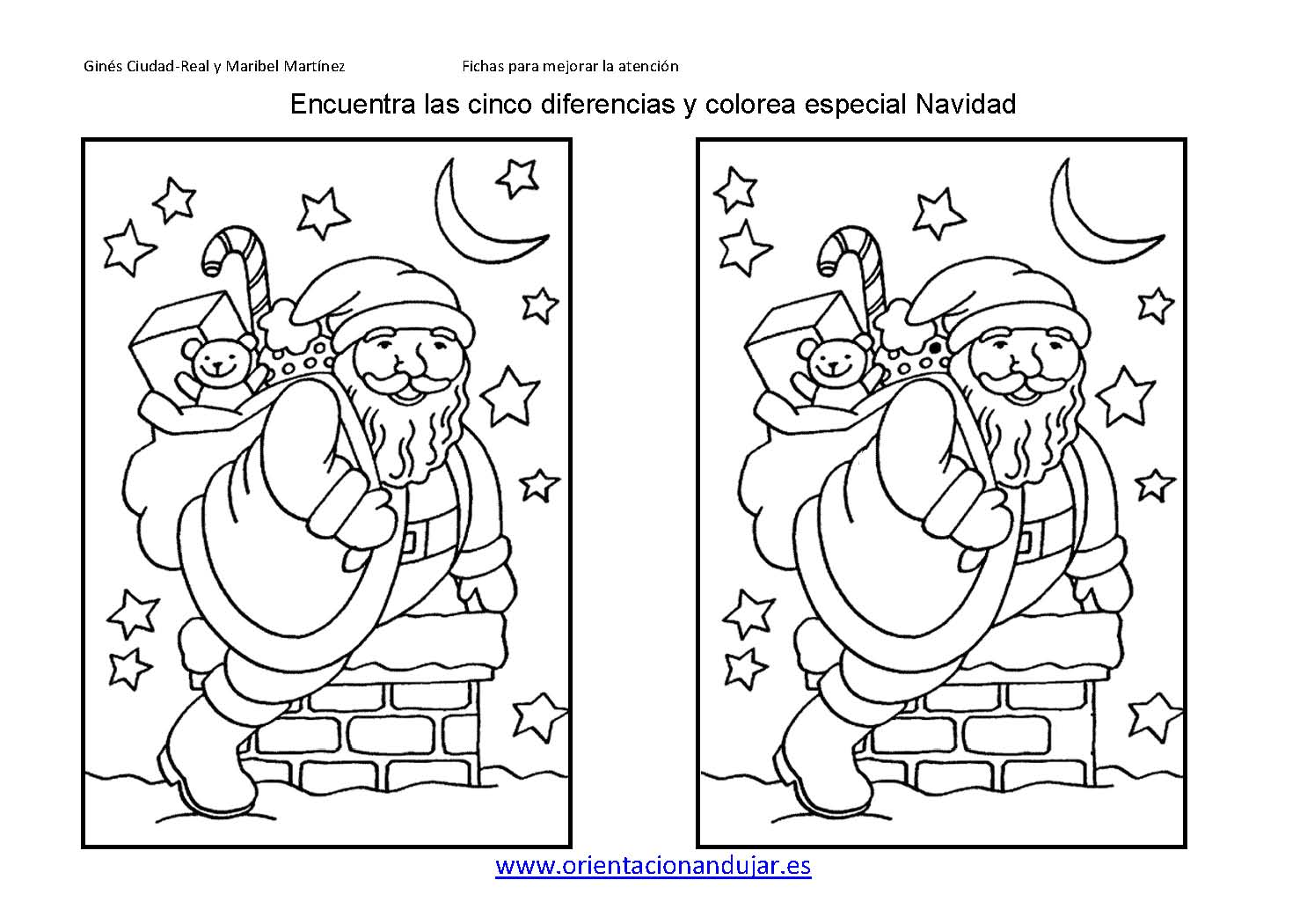 ENCUENTRA LAS DIFERENCIAS ESPECIAL NAVIDAD 2013 FICHA 4_Página_1 ...