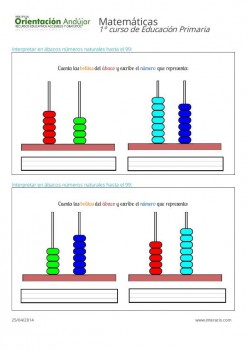 Cuaderno de Matemáticas para primaria de Interacis -Orientacion Andujar
