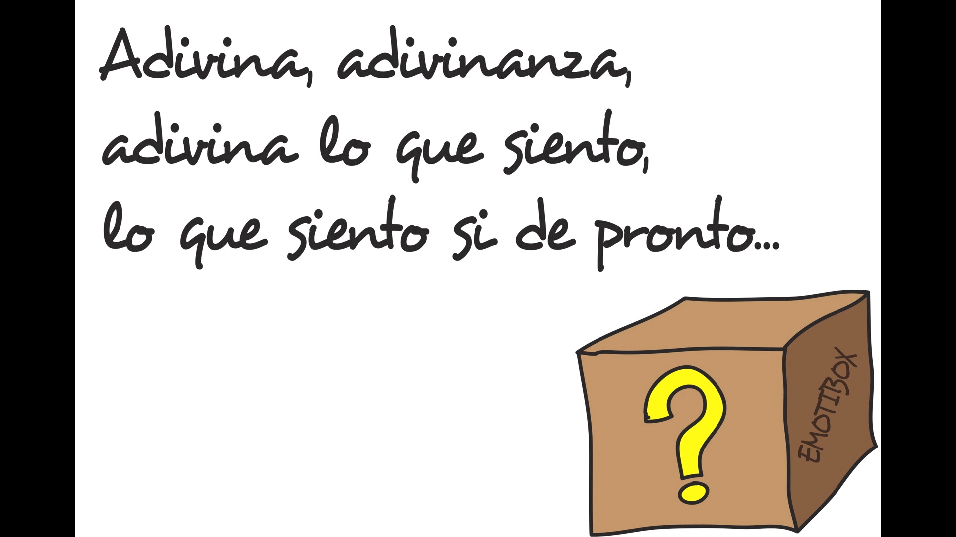 Jugamos a las adivinanzas emocionales Video Canción -Orientacion Andujar