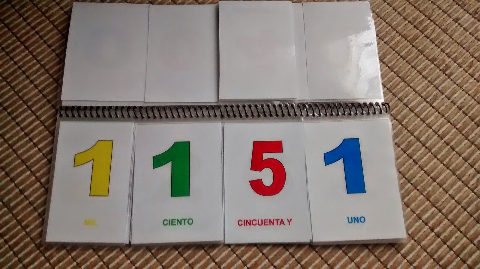 Trabajamos los números con el LIBRO MÓVIL