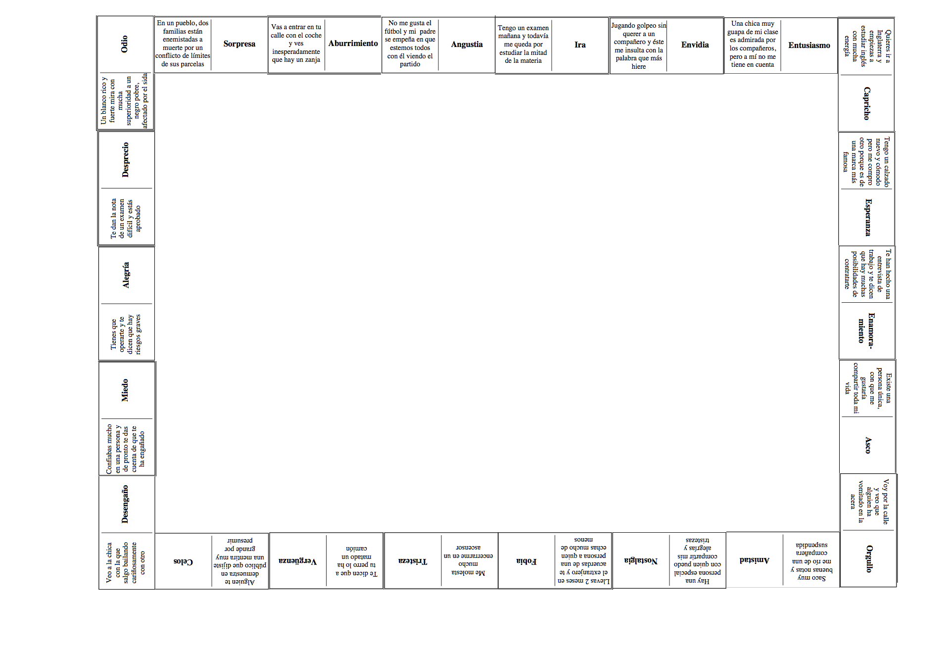 DOMINÓ DE LOS SENTIMIENTOS incluimos la solución Trabajamos las ...