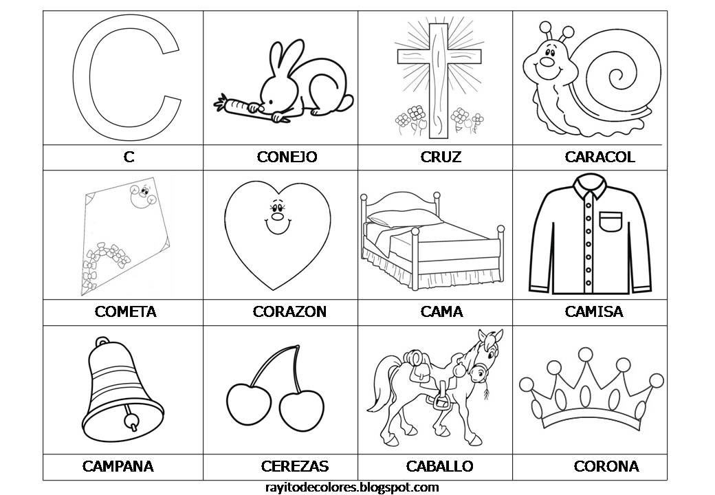 El abecedario de los objetos listo para imprimir (4) - Orientación ...
