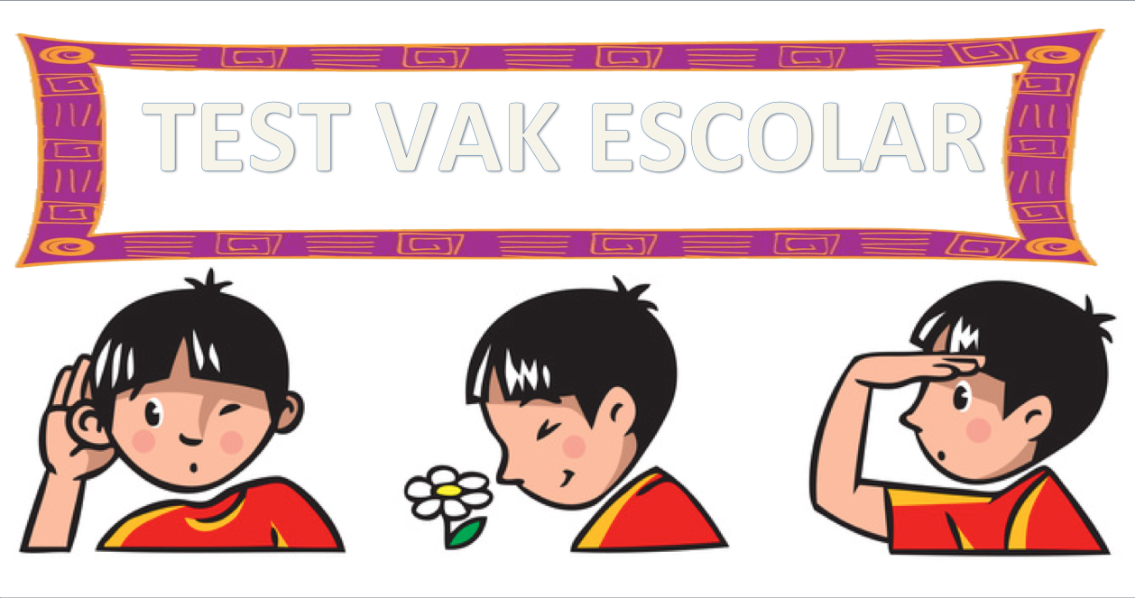 Test de estilos de aprendizaje de Vak ESCOLAR. Infantil, primaria y ...