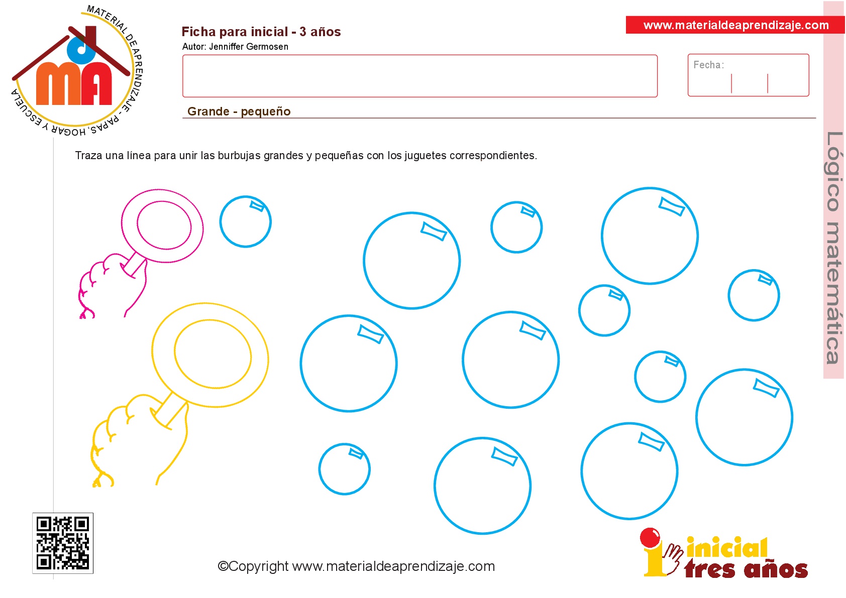 Colección de ficha para trabajar razonamiento Lógico matemático ...