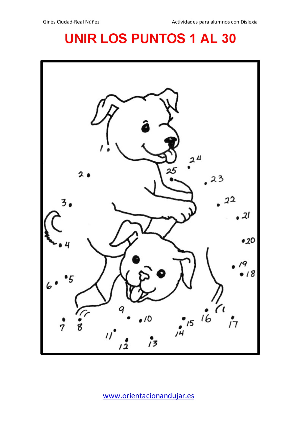 Numeros para colorear del 1 al 30 - Imagui