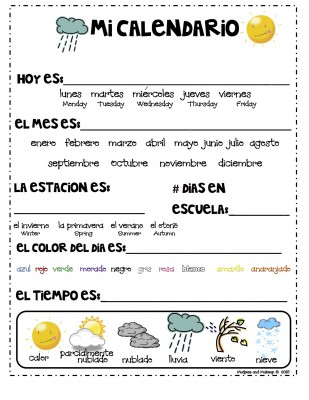 Fichas para trabajar el tiempo en infantil y primaria mi primer ...