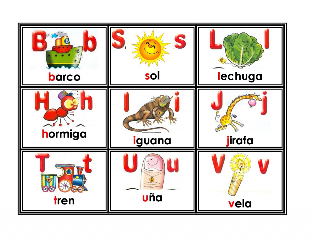 Increible lotería bingo de abecedario para primer y segundo grado ...