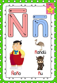 Super abecedario para trabajar las letras y la motricidad fina ...