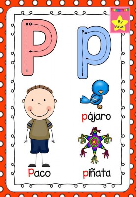 Super abecedario para trabajar las letras y la motricidad fina ...