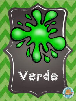 Carteles para trabajar los colores en infantil y primaria -Orientacion ...