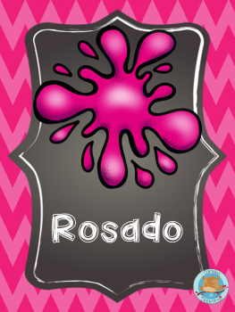 Carteles para trabajar los colores en infantil y primaria -Orientacion ...