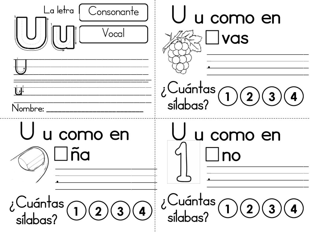 #lectoescritura SUPER Cuadernillo de ejercicios del abecedario con ...