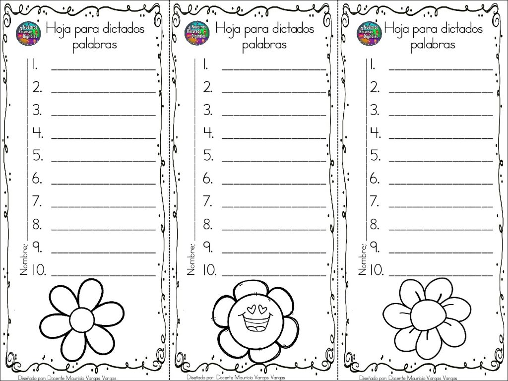 FANTÁSTICA COLECCIÓN DE 40 modelos fichas de HOJAS PARA escritura ...