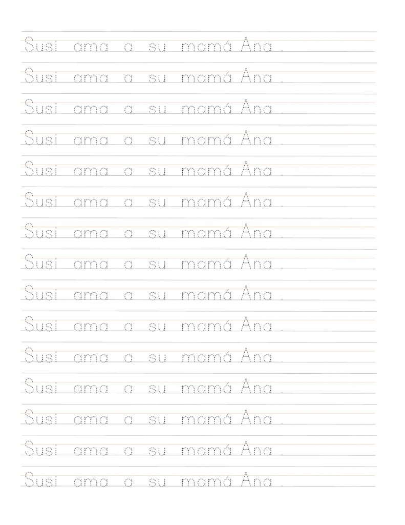 Cuadernillo de escritura para infantil 140 páginas -Orientacion Andujar