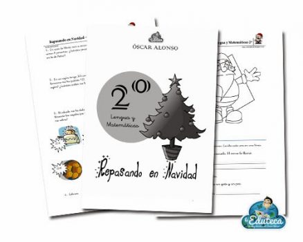 Cuadernos de Repaso para Navidad primer ciclo de primaria 1º y 2º ...