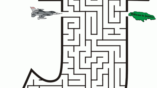 Capital-Letter-J-Coloring-Pages-Maze - Orientación Andújar - Recursos ...