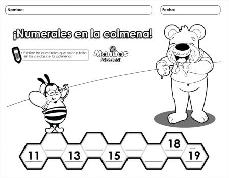 #abn Recopilatorio las familias de los números varios formatos ...