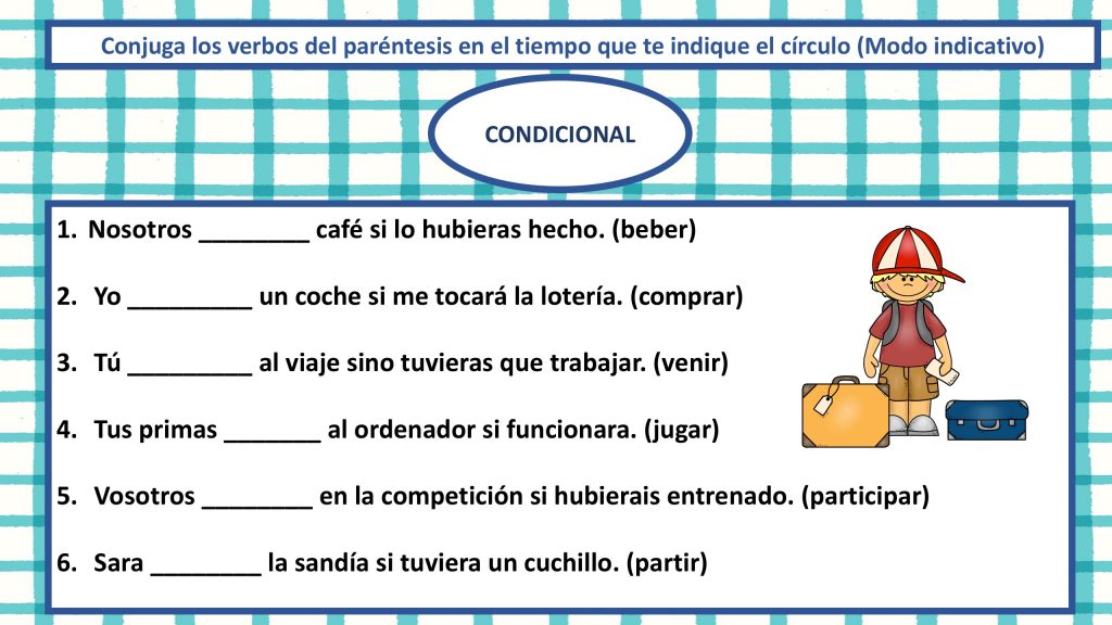 TRABAJAMOS LOS TIEMPOS VERBALES FICHAS 1-5 -Orientacion Andujar