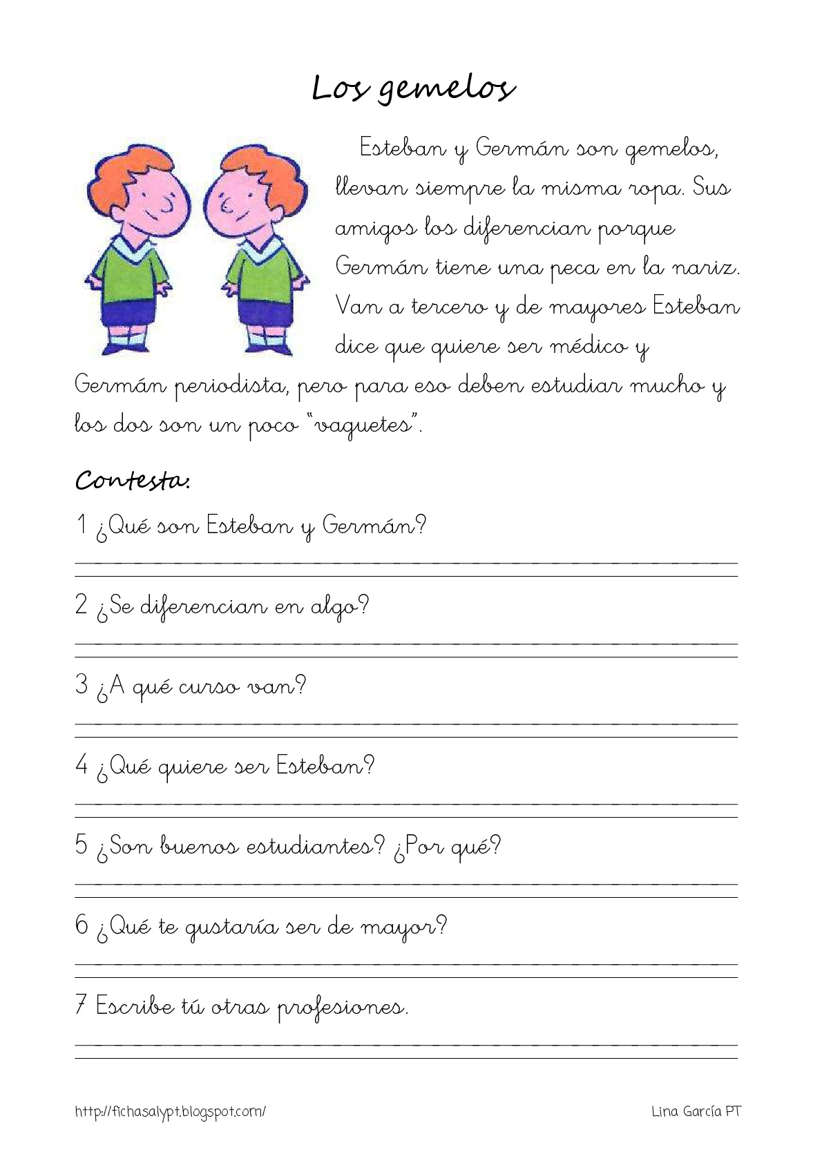 Colección De 25 Fichas De Lectura Comprensiva Ideales Para Primaria