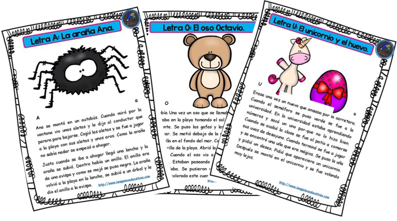 Completa colección de Cuentos para niños y niñas con las vocales La ...