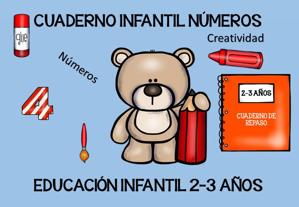cuaderno totalmente original INFANTIL repaso LOS NÚMEROS -Orientacion ...