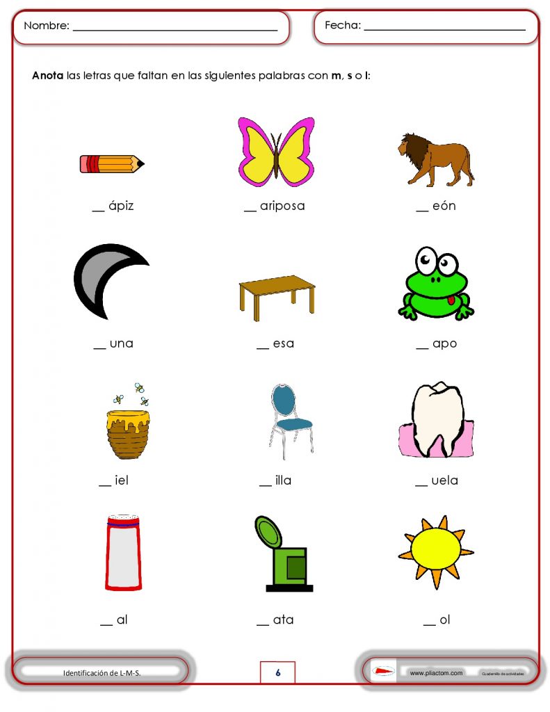 CUADERNILLO DE ACTIVIDADES PARA PRIMER GRADO - Orientacion Andujar