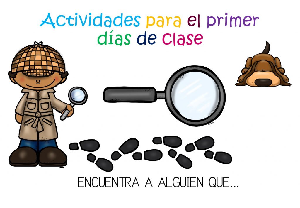 Actividades para los primeros días de clase Encuentra a alguien que ...