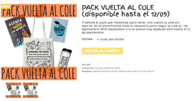 2 profes en apuros lanza de nuevo su fantástica PACK SOLIDARIO vuelta ...