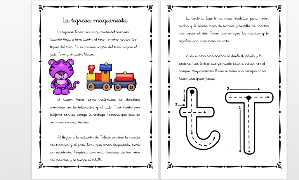 Cuentos con fonemas la letra “ch” La Choza de Charo -Orientacion Andujar