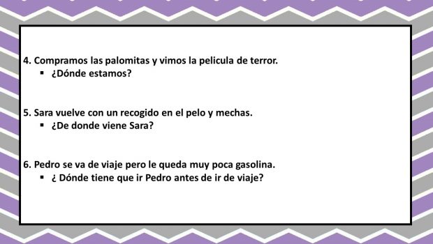 Trabajamos la comprensión lectora mediante inferencias lógicas ...