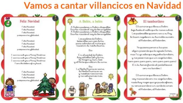 Colección de letras de villancicos navideños para los mas peques - Orientación Andújar ...