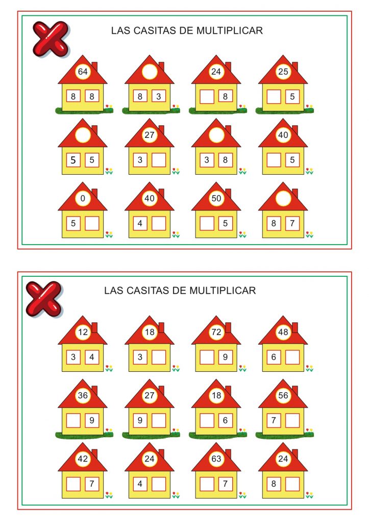 MIS CASITAS PARA MULTIPLICAR -Orientacion Andujar