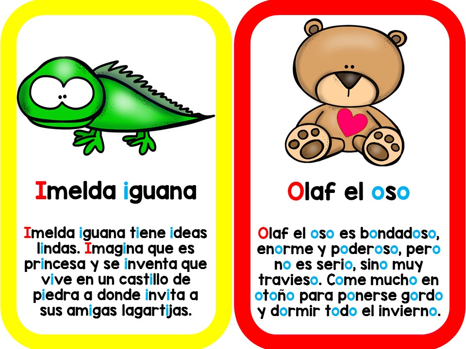 Tarjetas para trabajar pequeñas lecturas (3) - Orientación Andújar ...