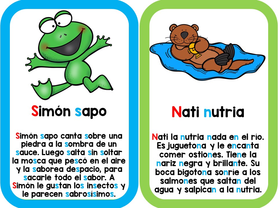 Tarjetas para trabajar pequeñas lecturas (6) - Orientación Andújar ...