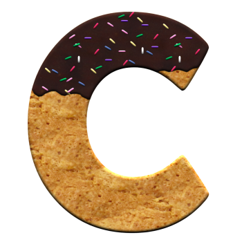 Divertido abecedario de galletas con chocolate -Orientacion Andujar