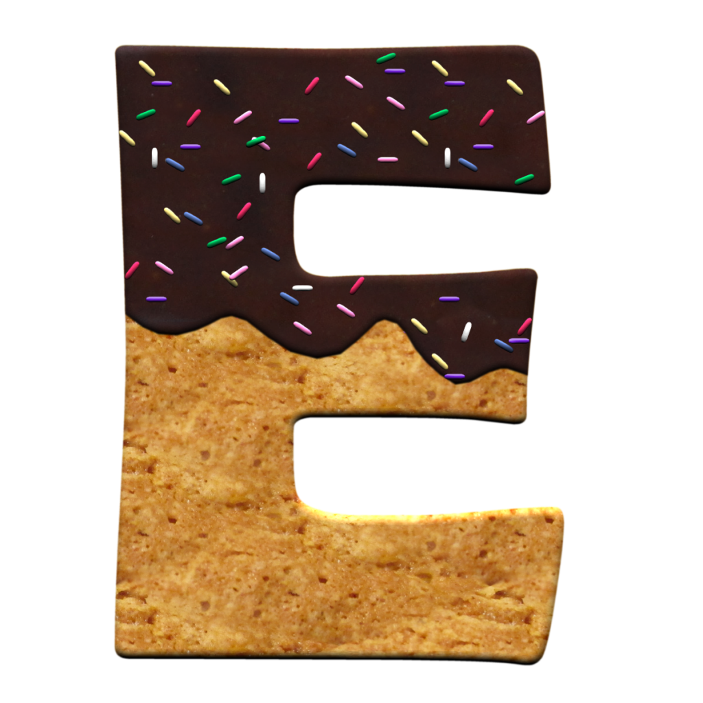 Divertido abecedario de galletas con chocolate -Orientacion Andujar