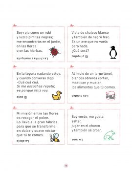 Colección de adivinanzas con pistas visuales -Orientacion Andujar