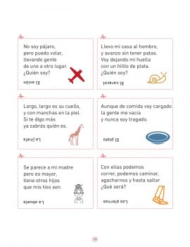 Comprensión lectora : Lotería de adivinanzas -Orientacion Andujar