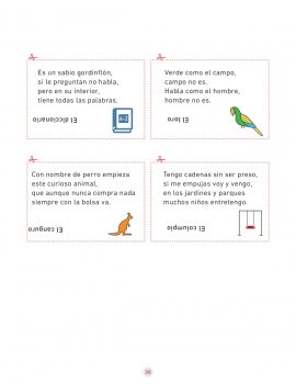 Colección de adivinanzas con pistas visuales -Orientacion Andujar