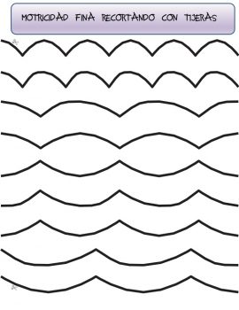 MOTRICIDAD FINA RECORTANDO CON TIJERAS -Orientacion Andujar