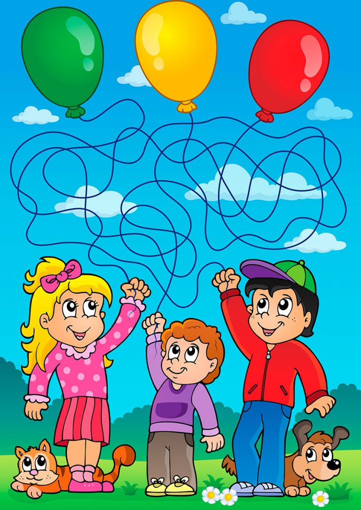 25 Super laberintos infantiles a todo color para los mas peques ...