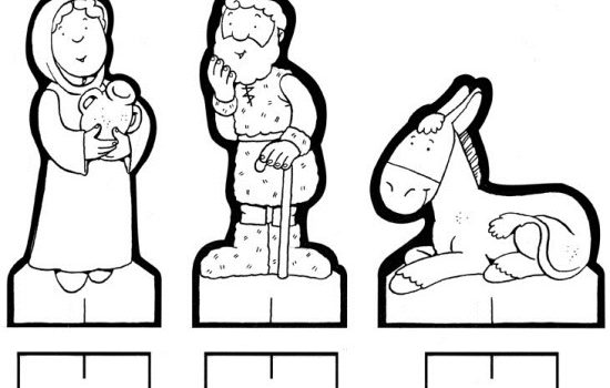 recortables-del-belen-para-colorear-5 - Orientación Andújar - Recursos ...