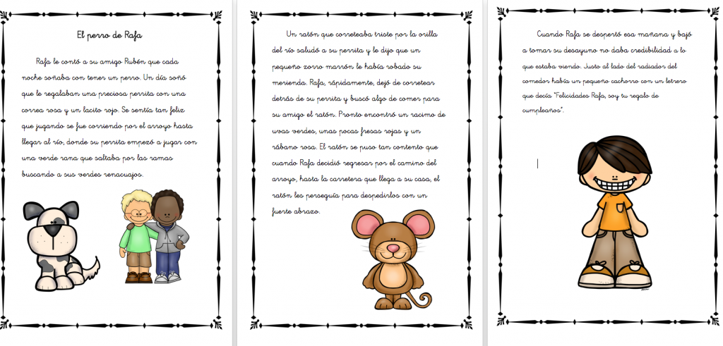 Cuentos con fonemas la letra “ch” La Choza de Charo -Orientacion Andujar